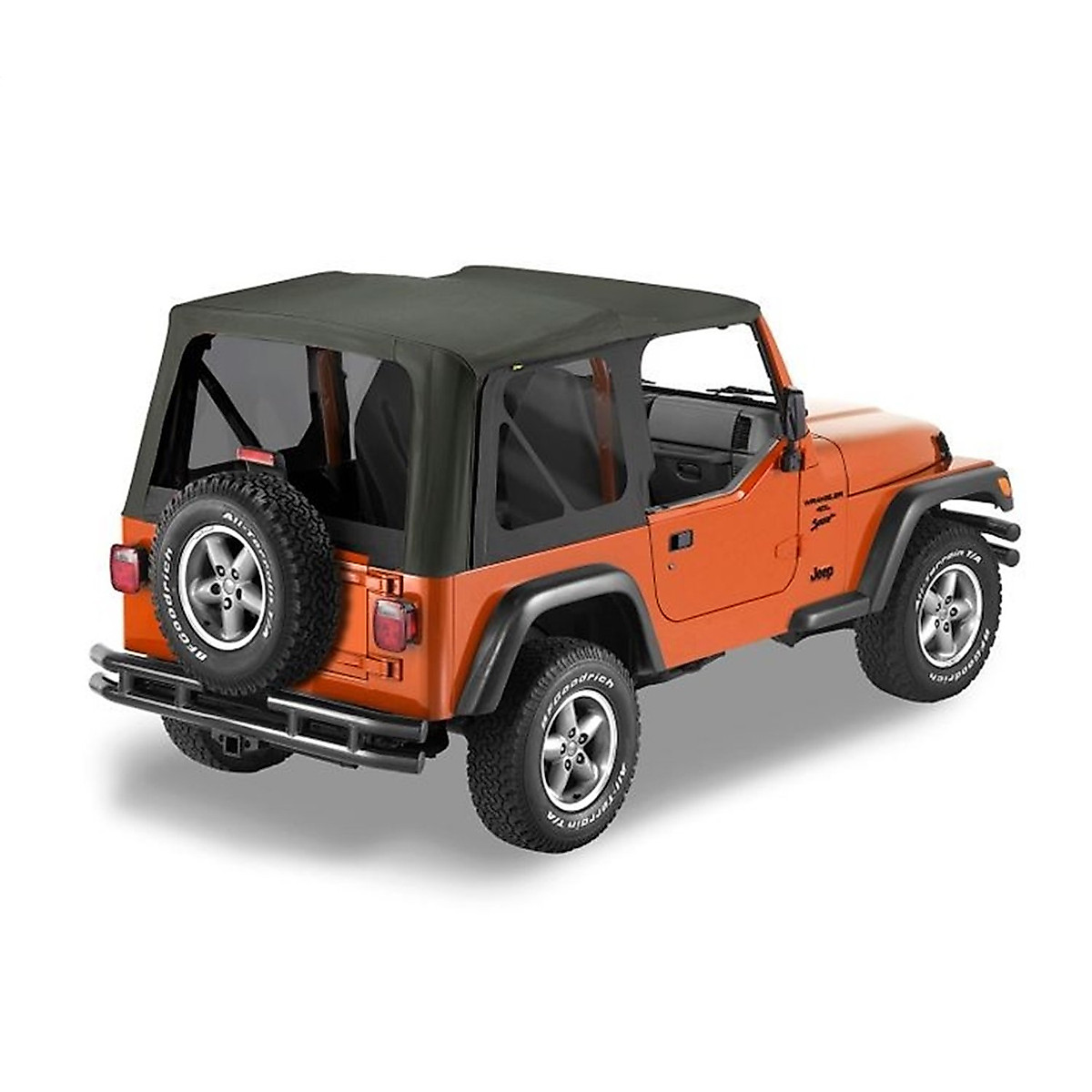 Bestop 7914135 Black Diamond Sailcloth Replace-A-Top for 2003-2006 Wrangler (Except Unlimited)