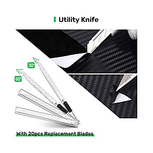 Zanch Vinyl Wrap Tool Kit,Complete Tools for Automotive Vinyl Wrap Film Installation - Professional 52pcs Full Set