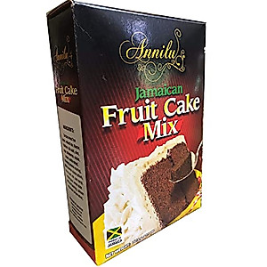 Jamaican Fruit Cake Mix - Annilu 1.7 Lb - Product of Jamaican