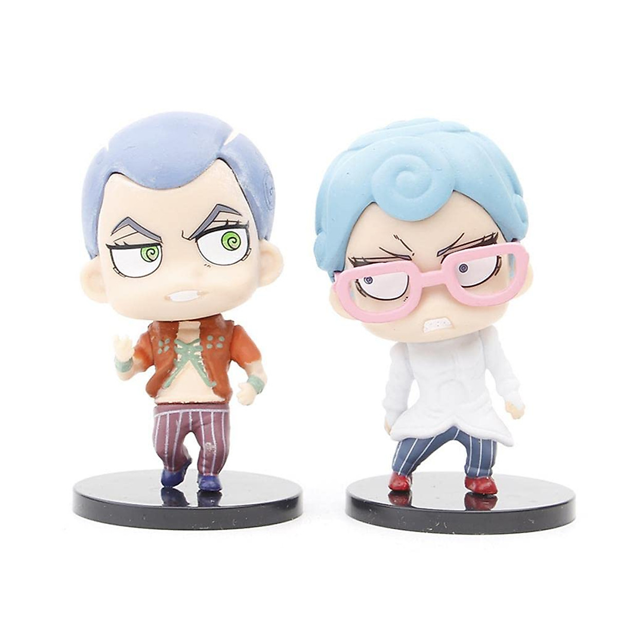 ToysClubUS Set of 7 Pcs of JoJo's Bizarre Adventure: Golden Wind The Hitman Team/Execution Squad/La Squadra Esecuzioni Action Figure