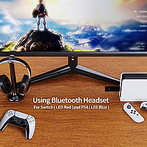 Mayflash Magic-S PRO 2 Wireless Bluetooth Controller USB Adapter for PS4/Switch/Windows/macOS/Raspberry Pi Compatible with Xbox Series X/S Controller/Xbox One Bluetooth/PS5 and More