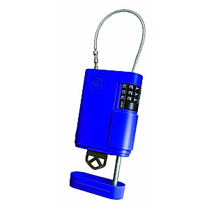 Kidde AccessPoint 001860 Portable Stor-A-Key with Adjustable Cable, Blue