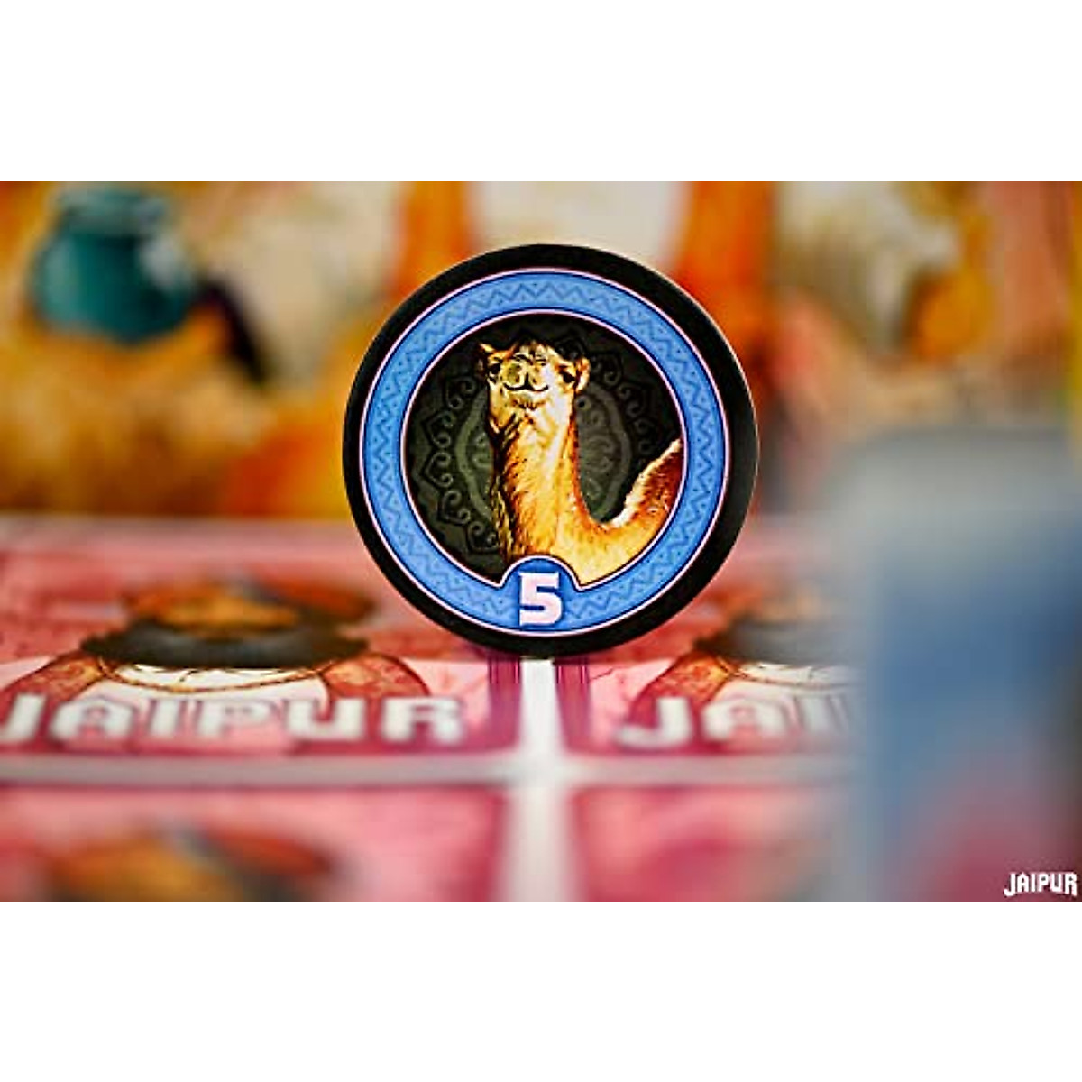 Jaipur Board Game - Strategy Trading Game for Ages 10+, 2 Players, 30 Min Playtime, New Edition by Space Cowboys