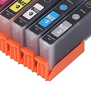 225-226 Ink Cartridge, Output Large Capacity Colorful Cartridge Combo Pack, for PIXMA IX6520 IP4820 IP4920 (BK BK C M Y GY 6 Colors)