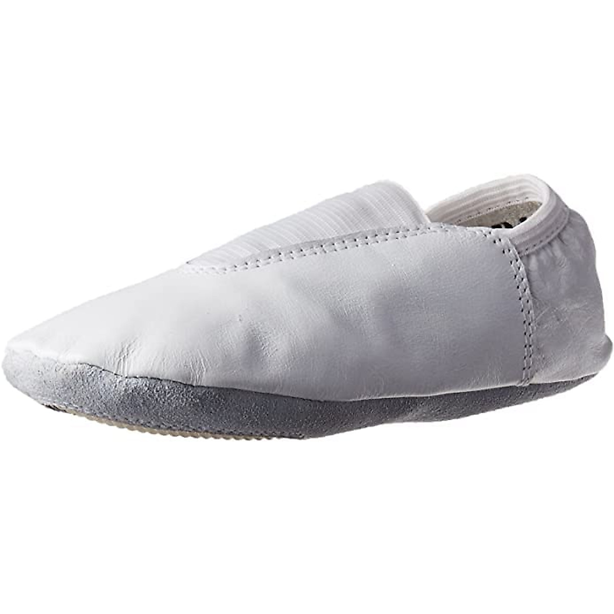 Danzcue Adult White Leather Gymnastic Shoes 7 M US