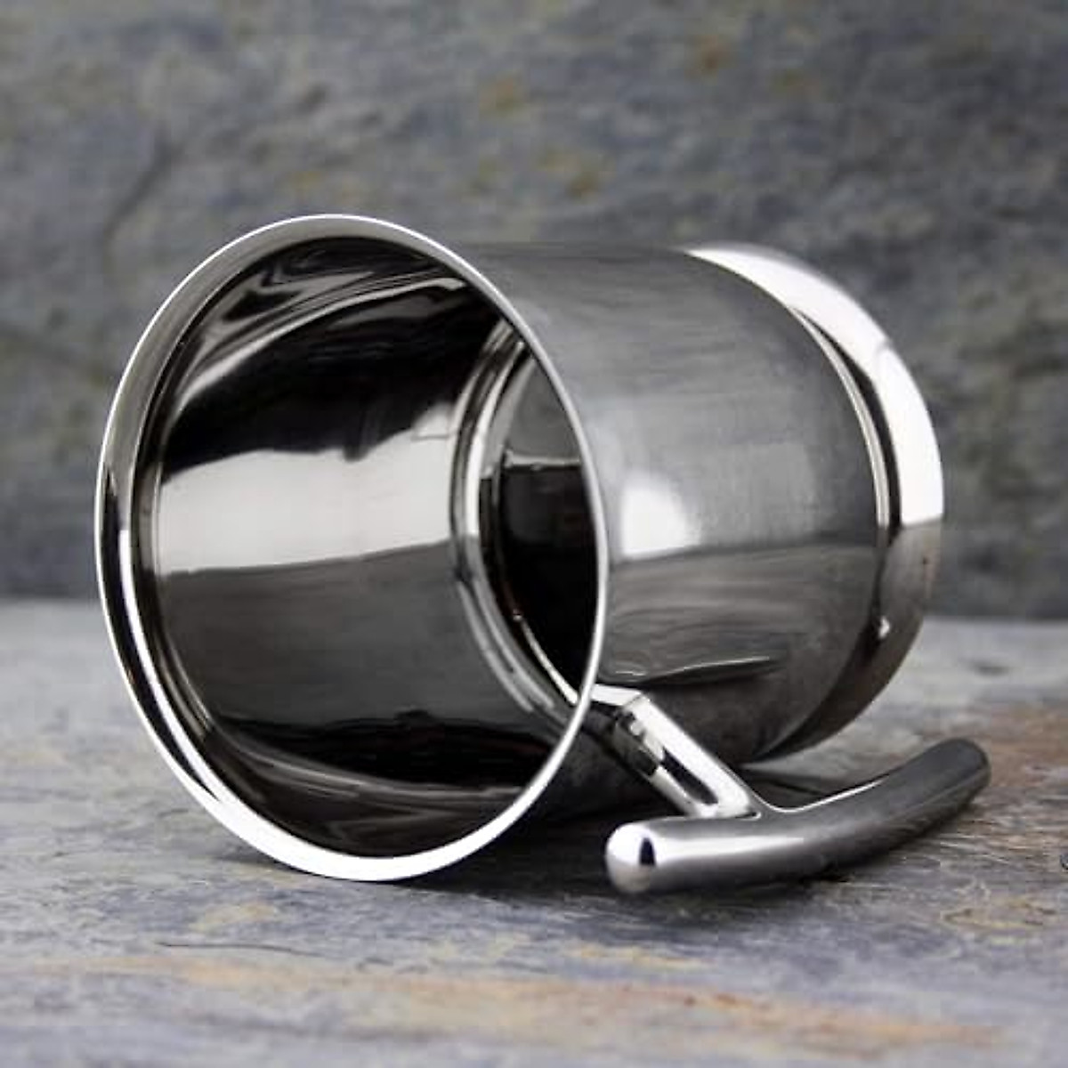 Stainless Steel Shaving Mug - Perfect for Wet Shaving - Unbreakable & Rust Resistant - Heavy Duty Heat Preservation Soap Bowl