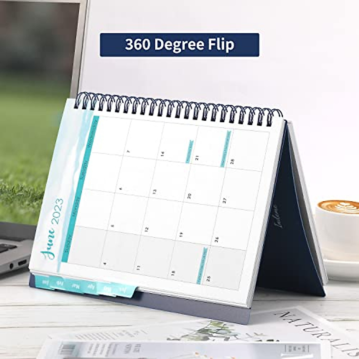 2023 Appointment Book - Daily Hourly Planner 2023 with Twin-Wire Binding, 6.4" x 8.5", Jan 2023 - Dec 2023, Half Hour (30 Mins) Interval, Lay - Flat, Round Corner, Thick Paper