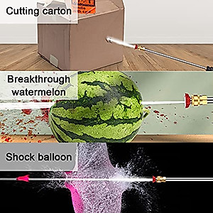 mrliance Electric Pressure Washer 2.1 GPM Smart High Pressure Power Washer 1800W Powerful Cleaner Machine with Hose Reel, 4 Nozzles, Touch Screen 3 Gear Level,15 Level Pressure