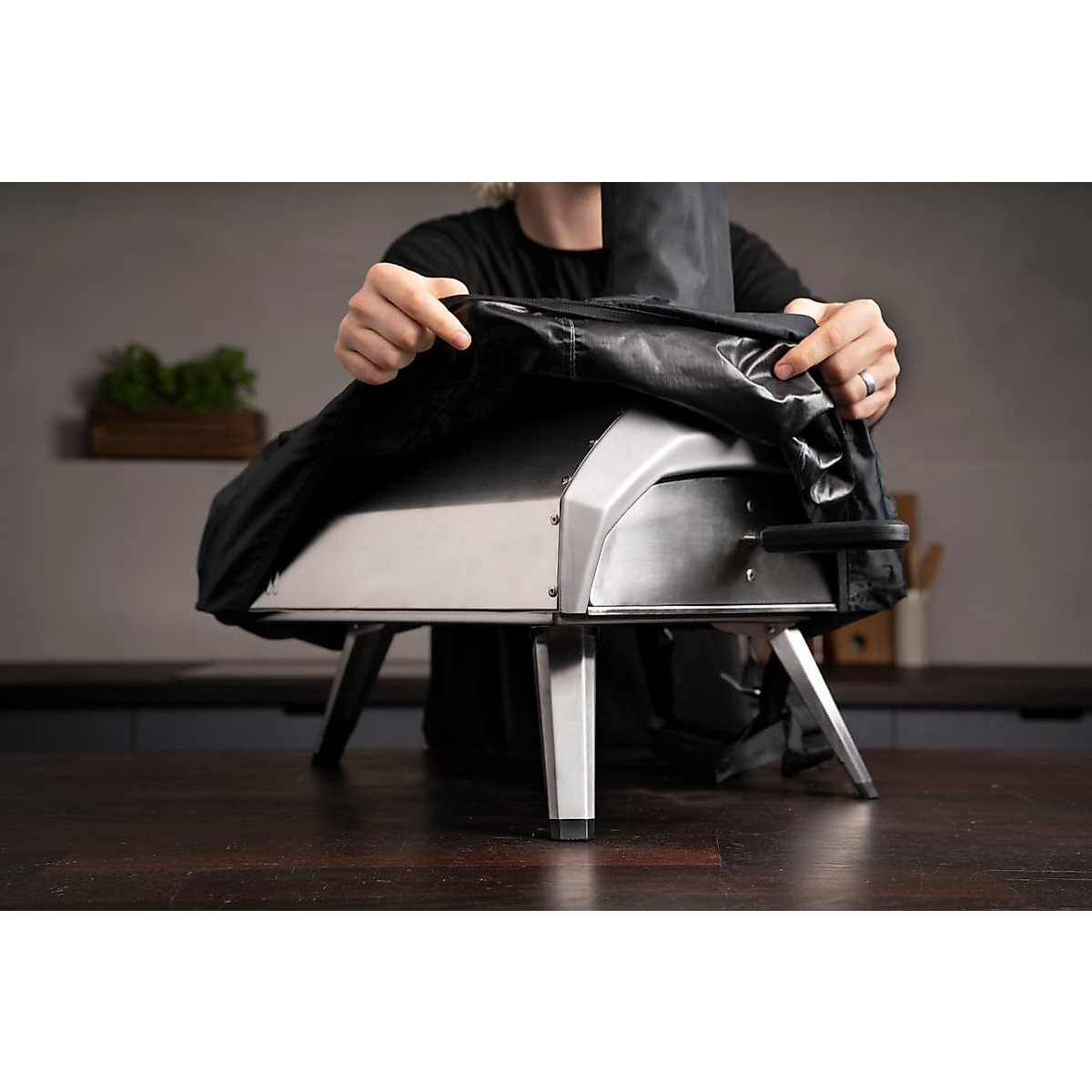 Ooni Karu 12 Protective Carry Cover - Waterproof and Weatherproof Pizza Oven Cover - Pizza Oven Accessories - Outdoor Pizza Oven Accessory