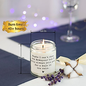 Thinking of You Gifts for Women, Bereavement Gifts, Get Well Soon Gifts for Women, Sympathy Feel Better Thoughtful Gifts for Best Friend, Cheer Up Gifts for Sister Bestie, Lavender Scented Candle
