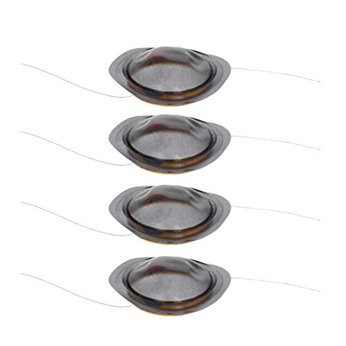 Fielect 25.5mm Tweeter Voice Coil Audio Speaker High Tone Silk Dome Tweeter Accessory for Audio Replacement 4Pcs
