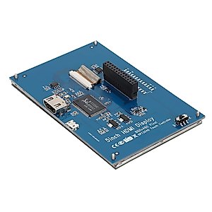 VBESTLIFE for Raspberry Pi 5 Inch HDMI LCD HD with Touch Pen, Mini Game Console Raspberry Pi Screen Monitor for Raspberry PI3 PI2,B Gaming