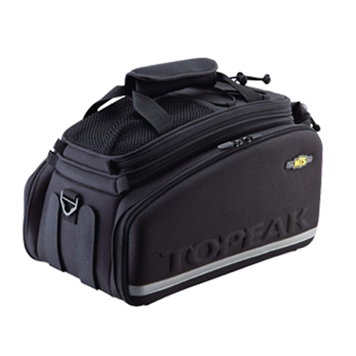 Topeak Unisex Adult DXP Trunk Bag - Black, 36 x 21.5-29 x 25 cm/22.6 Litre