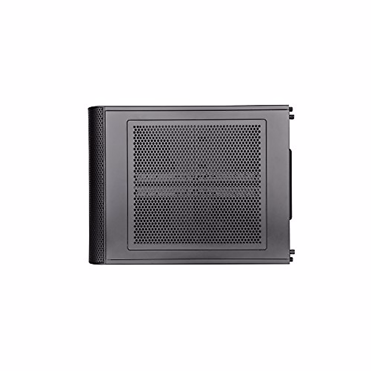 Thermaltake Core V21 SPCC Micro ATX, Mini ITX Cube Gaming Computer Case Chassis, Small Form Factor Builds, 200mm Front Fan Pre-installed, CA-1D5-00S1WN-00 Black