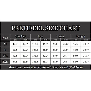 Pretifeel Mens Lightweight Safari Jacket Casual Military Button Up Multi-Pocket Cargo Coat Outwear