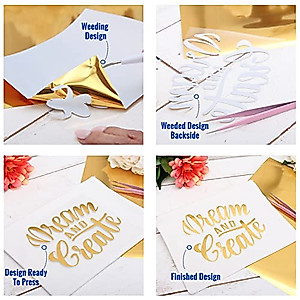 Metallic Foil Snake Pattern Heat Transfer Vinyl Film | Custom Cut Roll 20" Wide by The Yard | Compatible with Venture Explore and Maker, Silhouette Cameo, & Large Format Cutters