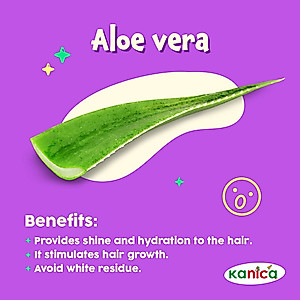 KANICA Shampoo Paraben Free with Aloe Vera and Avocado. Shampoo for Family