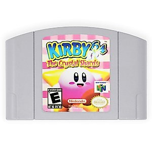 Nintendo 64 Kirby 64: The Crystal Shards Game Card for Nintendo 64 N64 US Version
