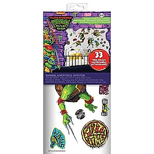 RoomMates Teenage Mutant Ninja Turtles Mutant Mayhem Characters Peel and Stick Wall Decals