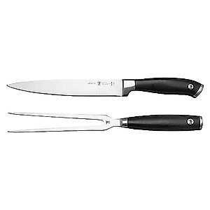 HENCKELS Forged Elite Razor-Sharp 2-Piece Carving Knife Set, German Engineered Informed by 100+ Years of Mastery