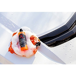 Liquid X Car Shampoo - Ultra Sudsy Car Wash, pH Neutral Formula for Safe Washing - Highly Concentrated Ultra Foam (16 oz)