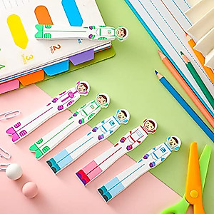 32 Pieces Spaceman Writing Tools Spacers for Writing Spaceman Handwriting Spacer Tool Classroom Management Tools for Students to Learn Proper Word Spacing