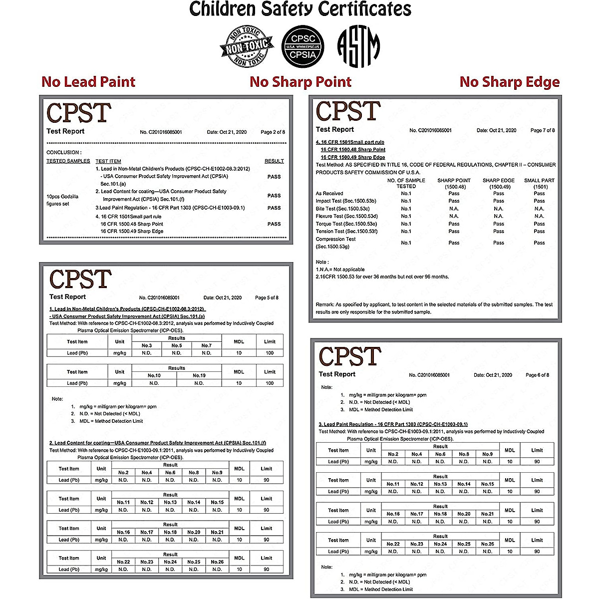 TwCare Set of 10 Godzilla Toys, Movable Joint Action Figures, King of The Monsters vs Kong Mini Dinosaur Mothra Imago Burning Heisei Mecha Ghidorah Playsets Kids Birthday Cake Toppers Pack