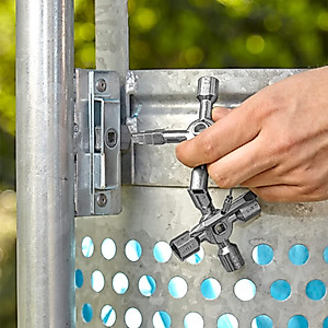 Knipex 00 11 01 TwinKey – for control cabinets, windows and shut-off systems