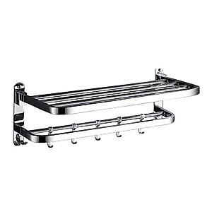 Towel Rack, Minimalist Style Light Luxury Easy to Install Stainless Steel Wall Mounted Towel Bar, Sturdy and Practical Bathroom Accessories for Bathroom, Kitchen