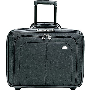 Samsonite 110211041 Mobile Office Rolling Notebook Case Nylon 17 1/2 x 9 x 14 Black