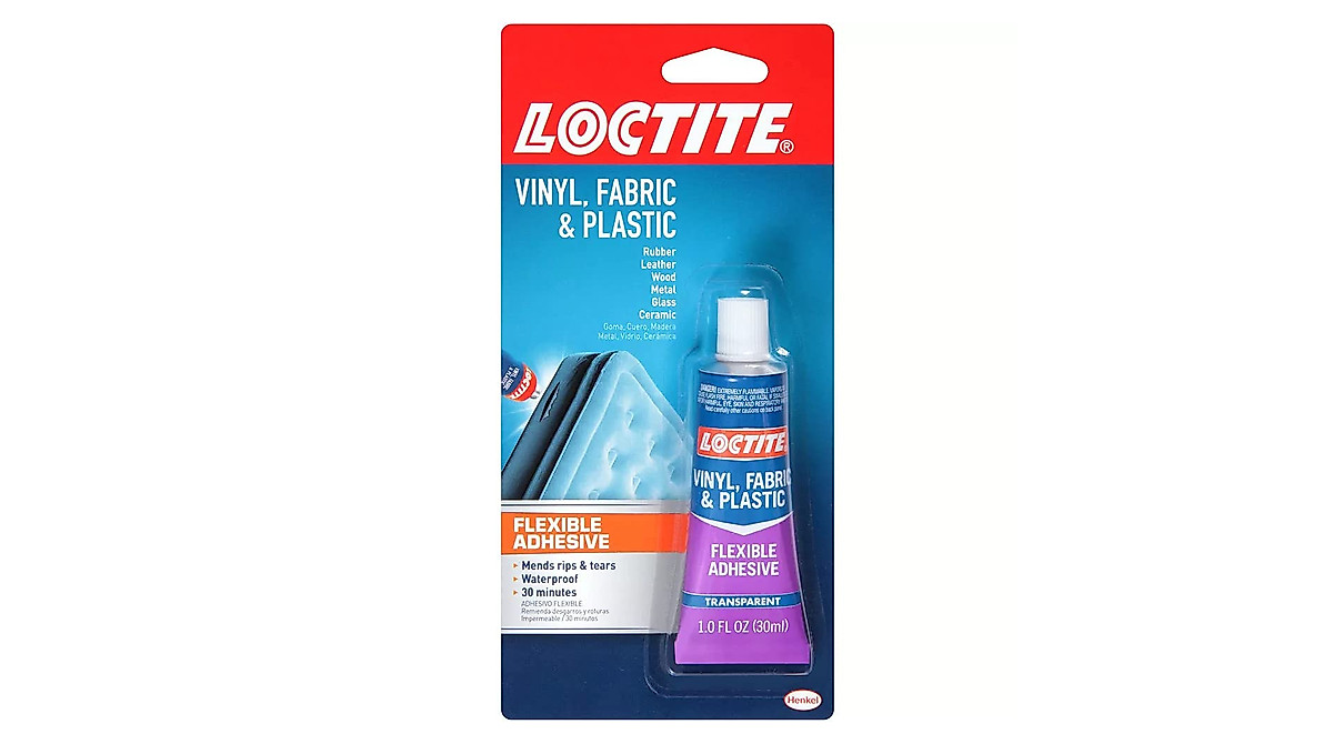 Loctite Vinyl & Plastic Flexible Adhesive - Quick, Invisible Repairs