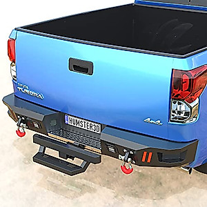 LONGSUN Tow Hitch Step fit for Truck with 2 inch Hitch Receivers Strong Steel Construction Textured Black with Pin Lock