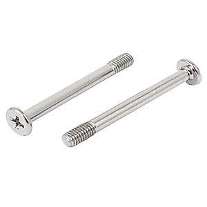 New Lon0167 M4 x Featured 40mm Flat Head reliable efficacy Phillips Computer PC Case Fan Screw Silver Tone 50pcs(id:464 49 f0 676)