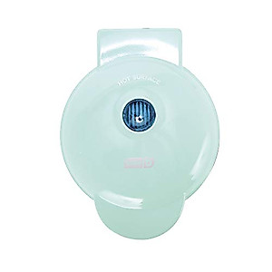 DASH Mini Waffle Maker + Grill + Griddle, 3 in 1 Pack - Red/Aqua/White