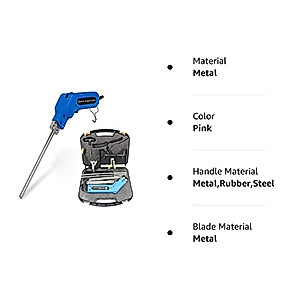 110V Electric Hot Foam Cutter Knife Grooving Wire Styrofoam Engraving Tool Kit Blade Slotting Board DIY Sculpture (Full set)