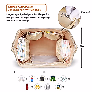 Limhoo Diaper Bag Backpack for Men Dad, Waterproof Large Canvas Camo Nappy Bags, Baby Care Bag (New Camouflage)