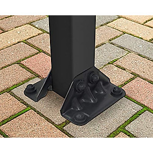 Palram - Canopia Olympia 10 Ft. x 14 Ft. Patio Cover for Outdoors DIY Kit for Deck, Outdoor Furniture, Canopy, Roof to Protect from Sun, Rain, Snow, UV Protected Polycarbonate (Gray & Bronze)