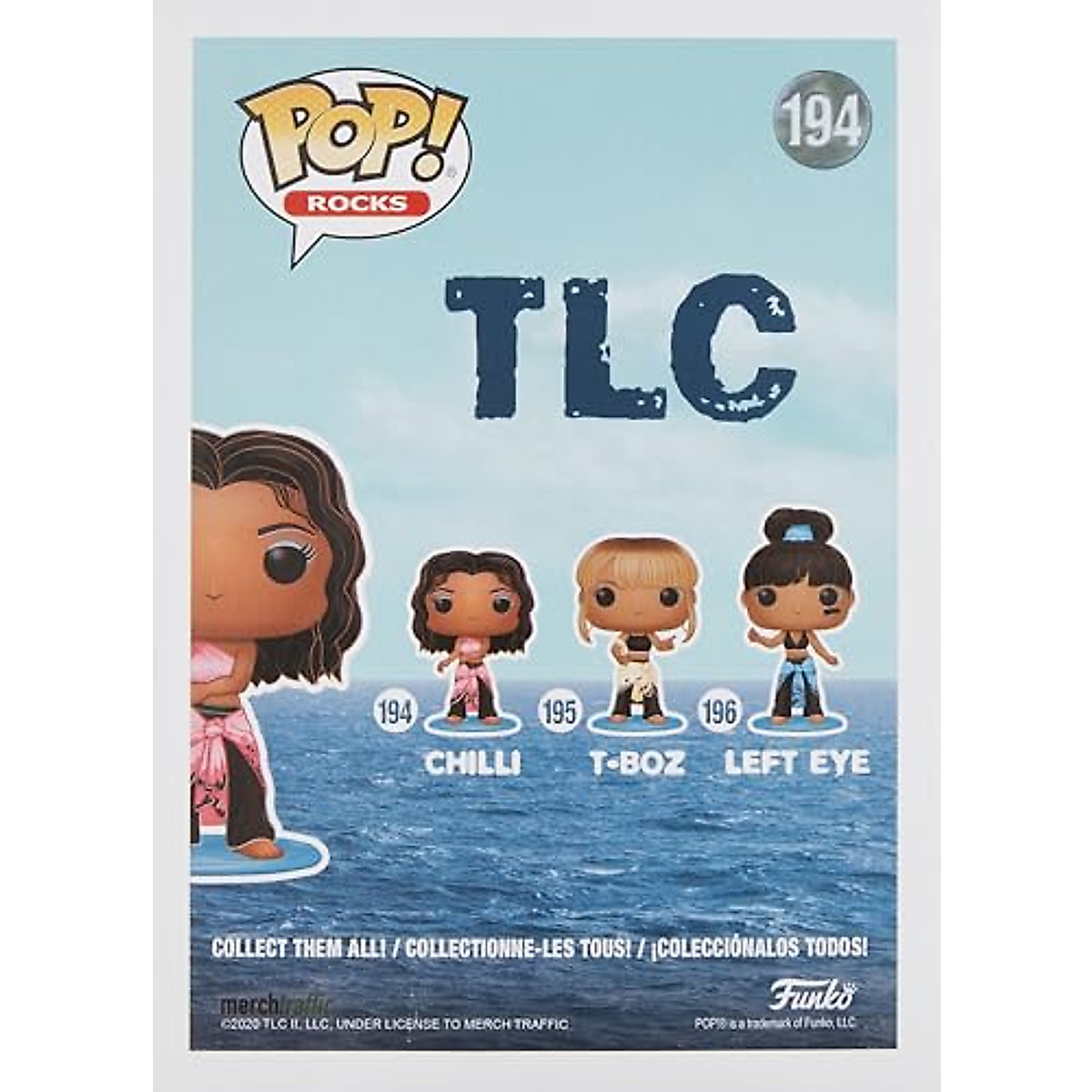 Funko Pop! Rocks: TLC - Chilli (Styles May Vary), Multicolor