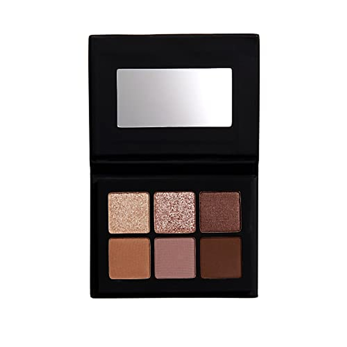 LORAC Mini PRO Matte & Glitter Eyeshadow Palette, Winter Rose | Luxuary Makeup Pallete | Metallic Colors | Cruelty Free, Gluten Free, Vegan