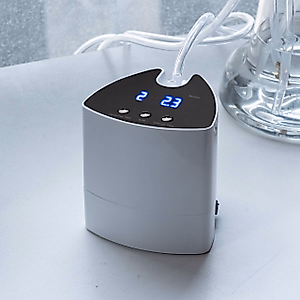 Hourleey Automatic Watering System Drip Irrigation Kit, Self Watering System with 30-Day Adjustalbe Programmable Water Timer USB Power Supply, Micro Vacation Watering Device for Indoor Potted Plants