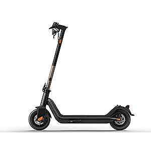 NIU Electric Scooter for Adults - KQi3 Pro with 350W Power, 31 Miles Long Range, Max Speed 20MPH, Wider Deck, Triple Braking System, 9.5'' Tubeless Fat Tires, Portable & Folding, UL Certified