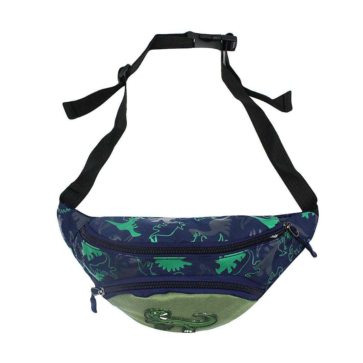 Kids Boys Girls Fanny Pack Cartoon Dinosaur Purse Waist Pack Belt Bum Bag for Travel,Hiking,Sports