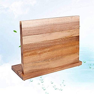 XJXJ Durable Space Saving Practical Wood Magnetic Knife Holder Knife Stand Storage Organizer For Kitchen Home Resturant kitchen knives block set