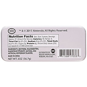 Nintendo Power Mints Display, Peppermint, 2 oz