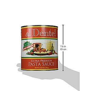 al Dente Ultra Premium Pasta Sauce, 6-pound 9-ounce No. 10 Can