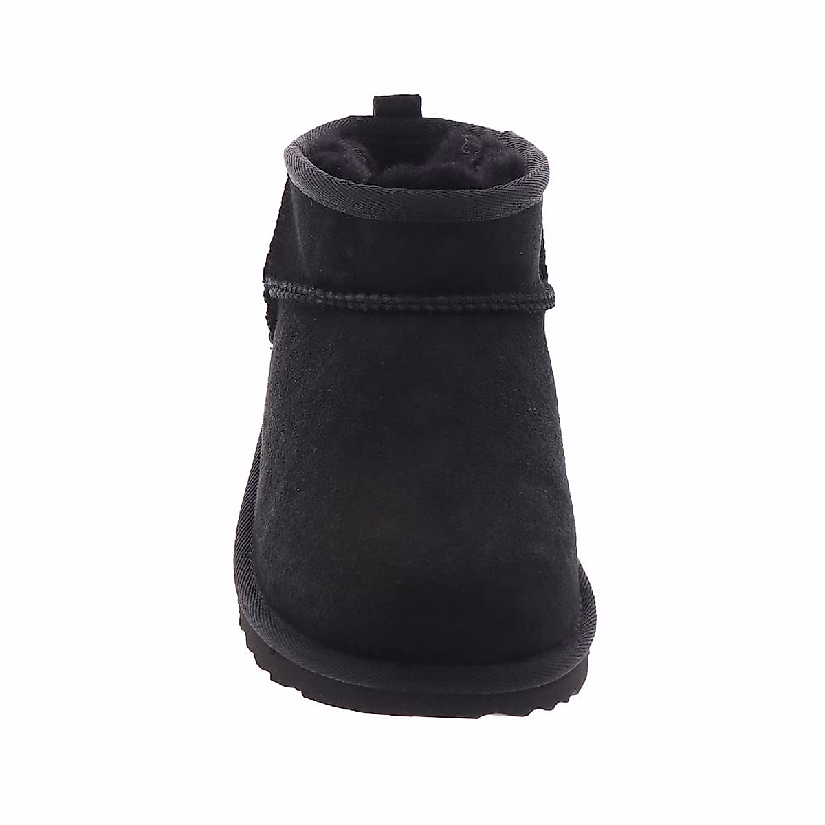 UGG Unisex-Child Classic Ultra Mini Boot, Black, 4