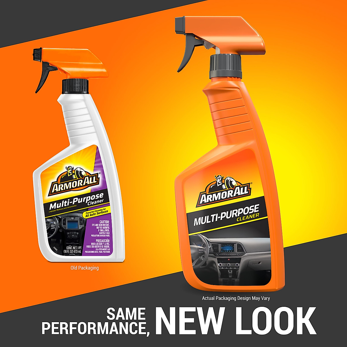 Multi Purpose Cleaner by Armor All, Car Cleaner Spray for All Auto Surfaces, 16 Fl Oz