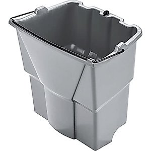 Rubbermaid Commercial Products-1863900 Executive Series Dirty Water Bucket for 35QT WaveBrake 2.0 Mopping Bucket, Gray
