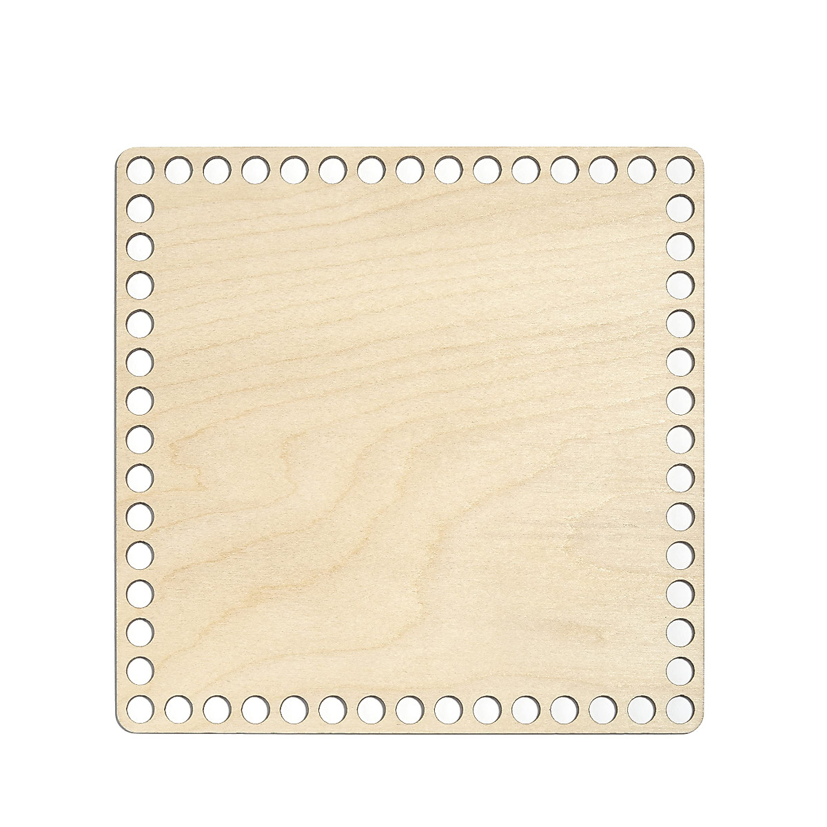 Wooden basket bottom square M 5 pcs