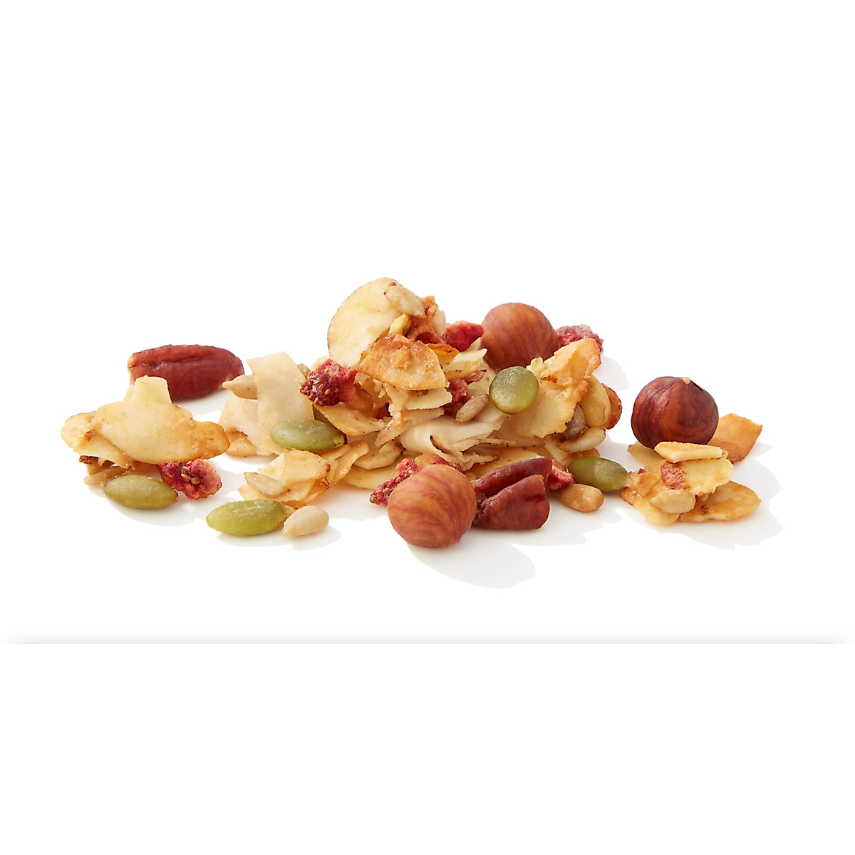 NuTrail Nut Granola Cereal, Vanilla Strawberry, No Sugar Added, Keto, Low Carb, Gluten Free, Grain Free, Healthy Breakfast 8 oz. 1 Count